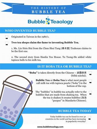 The History of Bubble Tea - BubbleTeaology