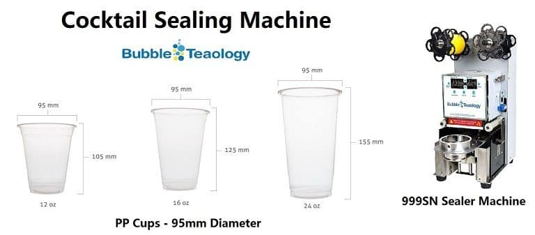 To Go Cocktail Sealing Machine - BubbleTeaology
