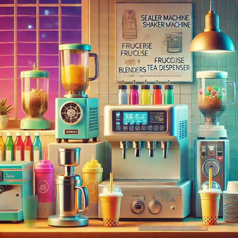Bubble Tea Store Equipment - BubbleTeaology