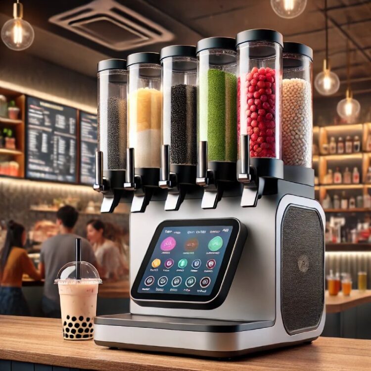 Benefits of Using a Milk Tea Powder Dispenser Machine - BubbleTeaology
