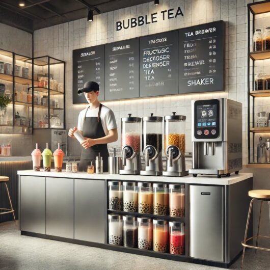 Sample Bubble Tea Menu Design - BubbleTeaology